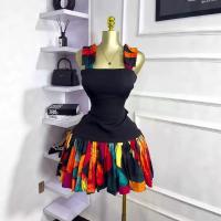Quality High Waist Spaghetti Strap Mini Dress - Stylish and Comfortable Summer Outfit for sale