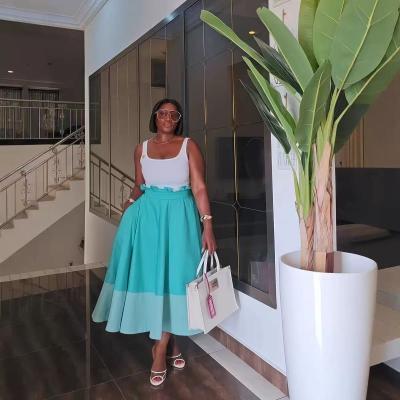 China Elegant High-Waist A-Line Skirt with Flattering Silhouette, Lightweight Comfort, and Versatile Styling for sale