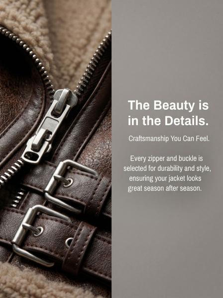 Quality Women's Faux Shearling Leather Biker Jacket with Vintage Style and Asymmetrical Zipper Closure for sale