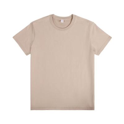 China Men's 300G Heavyweight Brushed Cotton T-Shirt with Premium Thick Texture for Streetwear for sale