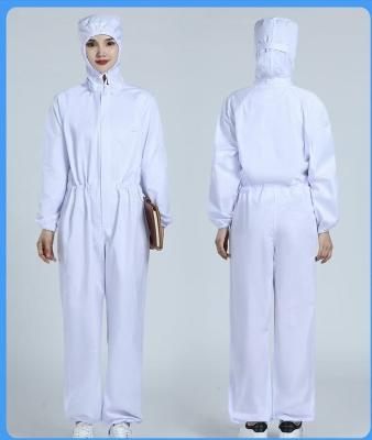China Unisex Full-Body Work Coveralls with Integrated Protective-Style Hood and Adjustable Waist for sale