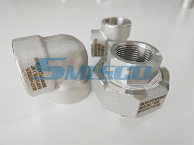China ASTM A182 F316L Socket Weld Elbow Class 3000 Forged Fitting for sale