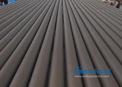 China GOST Annealing Chimney Duplex Seamless Pipe UNS31803 corrosion resistant for sale
