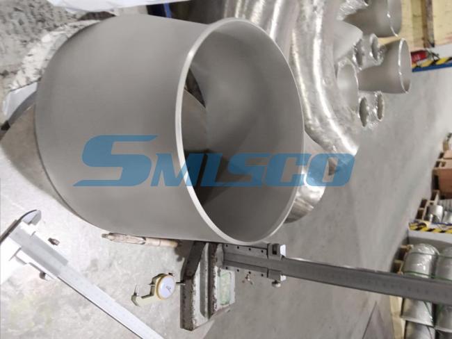 Eccentric reducer fitting diagram