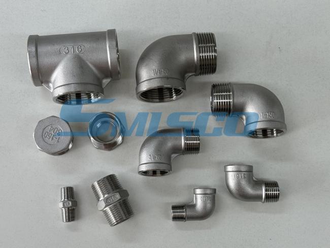 SMLSCO CF8 304 Stainless Steel Hex Nut