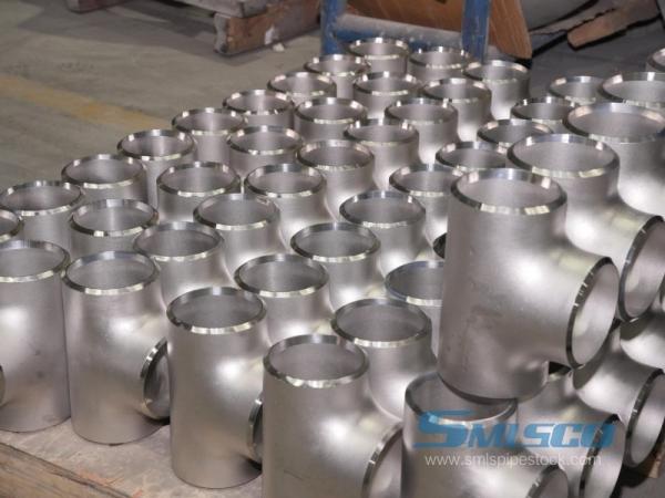 Quality WP316L Equal Tee EN10253-4 DN150 For Oil Gas Pipeline for sale