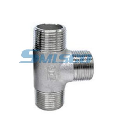 China 316 Casting Fitting Equal Tee ASTM A351 CF8M DN50 For Plumbing for sale