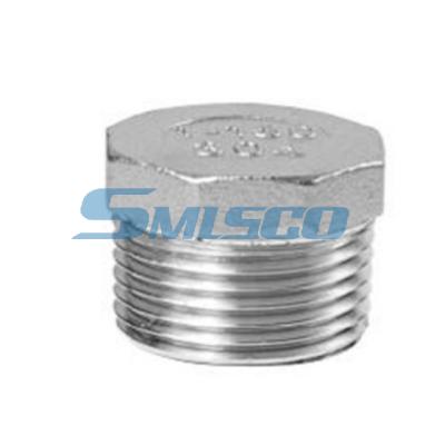 China 316 Stainless Steel Hex Plug Class 300 Threaded NPT Casting Fitting for sale