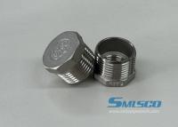 China 304 Stainless Steel Casting Hex Plug NPT Threaded Class 150 Pipe Fitting with ISO PED Certification for sale