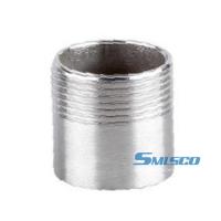 China 304 Stainless Steel Pipe Nipple NPT Class 150 Casting Fitting - ASTM A351 Standard for Low-Pressure Systems for sale