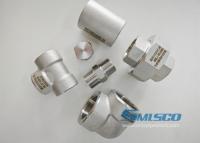 China ASTM A182 F51 Duplex Stainless Steel Threaded Half Coupling ASME B16.11 3000 LBS for sale