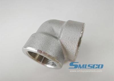 China ASTM A182 F316L Socket Weld Elbow Class 3000 Forged Fitting for sale