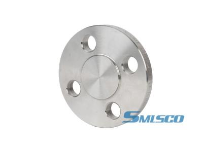 China ASME SA815 / ASTM A815 F304 / 304L Flat Face Blind Flange For Pipe Connection for sale