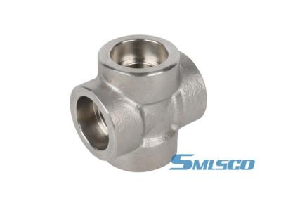 China F317L Stainless Steel Forged Fitting SW Cross 6000LBS ASME B16.11 for sale