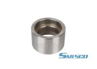 China ASTM A182 F51 Duplex Stainless Steel Threaded Half Coupling ASME B16.11 3000 LBS for sale
