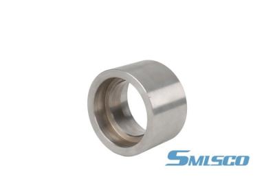 China ASTM A182 F51 Duplex Stainless Steel Threaded Half Coupling for sale