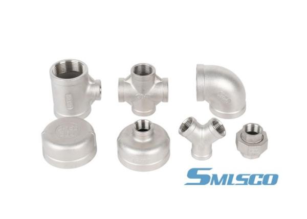 Quality ASTM A351 316 Casting Stainless Steel Reducing Coupling Class 150 Threaded BSP for sale