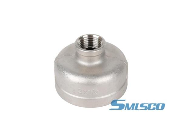 Quality ASTM A351 316 Casting Stainless Steel Reducing Coupling Class 150 Threaded BSP for sale