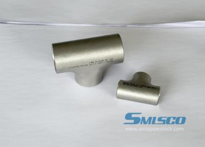 China 2507 Super Duplex Steel BW Fitting Reducing Tee Sch40 for sale