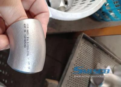 China Stainless Steel BW Fitting 45 Degree Short Radius Elbow Sch10s to Sch160 Wall Thickness for sale