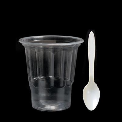 China Functional Design Plastic Cup with Thickened Bottom and Stacking Feature for Easy Storage and Transportation for sale