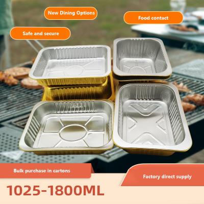 China Silk paper box air fryer high-temperature oven disposable silk paper tray bowl packaging box aluminum foil oven meal box for sale