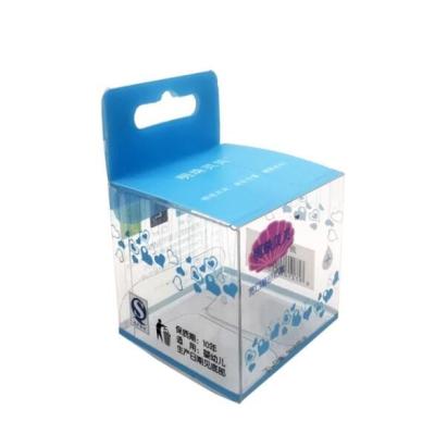 China UV Varnish Transparent Packing Box for sale