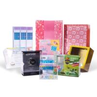 China UV Varnish Transparent Packing Box for sale
