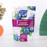 China Liquid Plastic Stand Up Pouch With Spout CMYK Print Customized pattern for sale