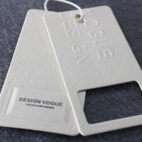 China Cardboard Paper Printed Hang Tags Customized Pattern Rectangle Square Round Shape for sale