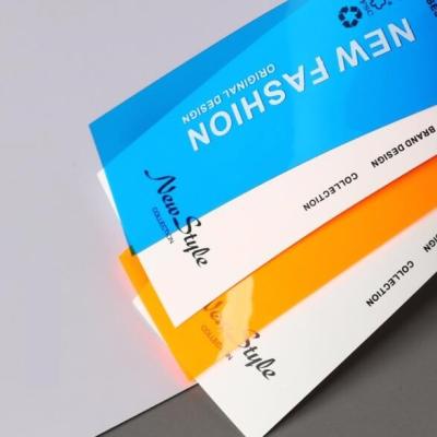 China EVA Paper Printed Hang Tags With String Silk screen printing for sale