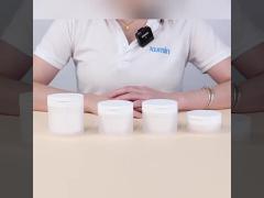 Cosmetische Verpackung glacierte Flasche Creme mit Flip Top 50 a 150 g
