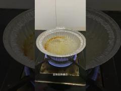 Disposable bowl for food packaging and storage made of durable and eco-friendly aluminum foil