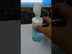 Cosmetic Packaging 100ml to 200ml Capacity PET/PP/HDPE Material Foaming Pump Head System Locking Design and User-Friendly Operation