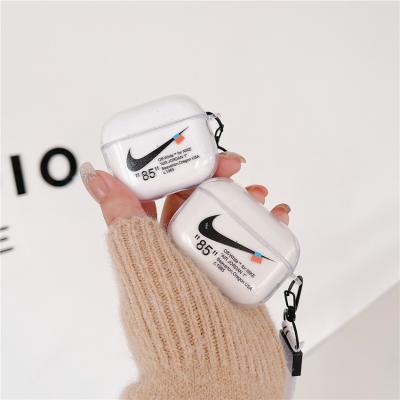 Cina Pro 1/2/3 di cassa senza fili del trasduttore auricolare della generazione di Airpods trasparente con il supporto in vendita