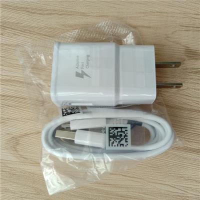中国 ギャラクシーS6 1.2mケーブルとのマイクロUsbの電話壁の充電器EU米国のプラグ9V 1.67A 販売のため