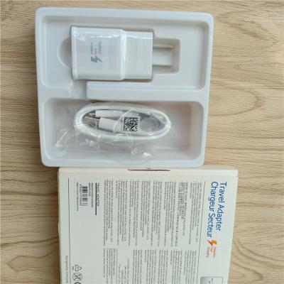 中国 ギャラクシーS6 1.2mケーブルとのマイクロUsbの電話壁の充電器EU米国のプラグ9V 1.67A 販売のため