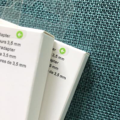 China Oortelefoonconvertor 3.5mm Audiokabelabs TPE Overdracht aan Verlichting Te koop
