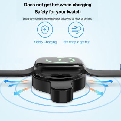 Cina Caricatore senza fili portatile magnetico 2W di USB per l'orologio di Apple in vendita