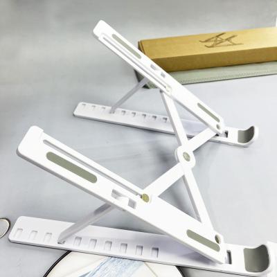 China Foldable Aluminum Alloy Laptop Stand Adjustable Lift Cooling Portable for sale