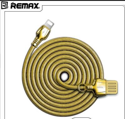 China RC-063i Remax Orginal Stainless Steel Zinc Alloy USB Data Cable For Iphone 8 for sale