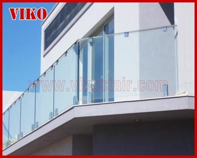 China Glass Spigot For Glass Railing VH107SB 304 stainless steel Glass Spigot UChannel Cap Handrail Tempered glass RailingClea for sale