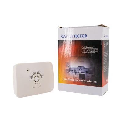 China Visual And Audible Gas Alarm Detector Wired Natural For Home for sale