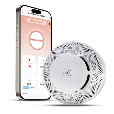 China UL Tuya Temperature Smoke Detector Kitchen Safe CO Fire Alarm System Alarm Sensor for sale