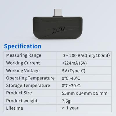 China PROBADOR DE ALCOHOL de Grado Profesional y Avanzado para una Detección Precisa de Alcohol en venta