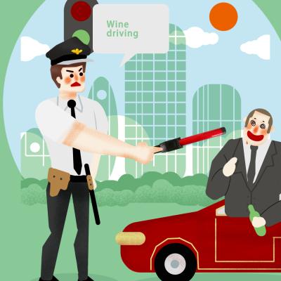 China WGSensor AT7100 Alcohol Detector Drunk Driving Tester with Fuel Cell Sensor Battery Operated Measures Alcohol Content Black Red for sale