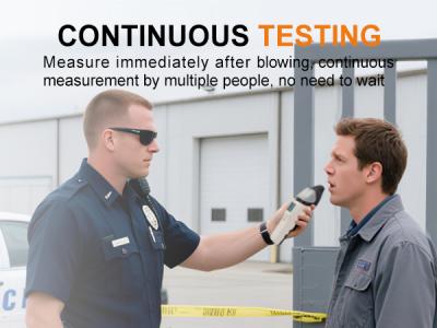 China AT7000 Rapid Screen Breathalyzer Quick Fuel Cell Sensor with LCD Screen Pre-Employment Gas Analyzer Tester for Alcohol Screening for sale