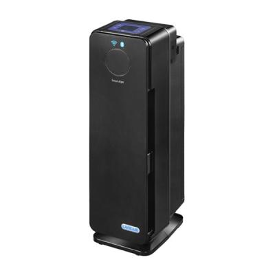China 5 Speed Black WIFI 99.97% Small Room Air Purifiers For Pet Dander for sale