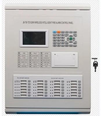 China Wall Mounted AC220V Wireless Alarm Control Panel 64 Point Location for sale