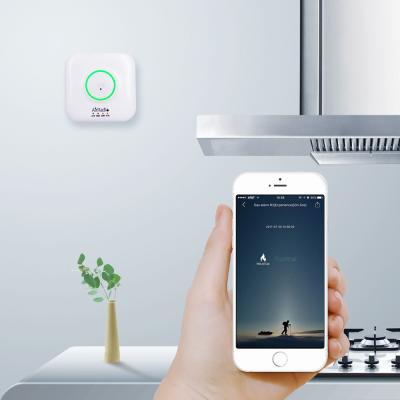 China detector de gas metano del CH4 de la alarma de la salida de 70dB Smart WIFI LPG para el hogar en venta